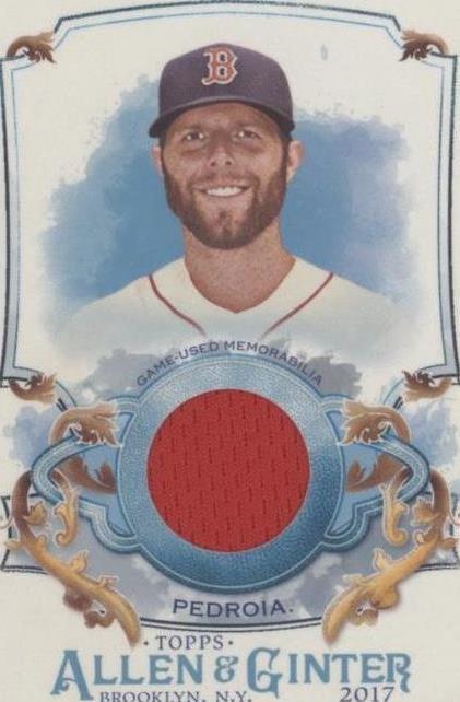 2017 Topps Allen & Ginter - Relics a Dustin Pedroia #FSRA-DP (MEM) for ...