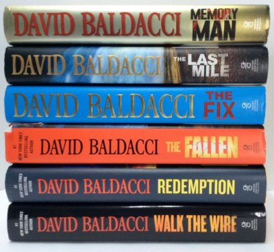 Complete Set Series Lot of 7 Amos Decker Memory Man books by David ...