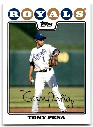 2008 Topps Tony Pena Jr. Kansas City Royals #514 | eBay