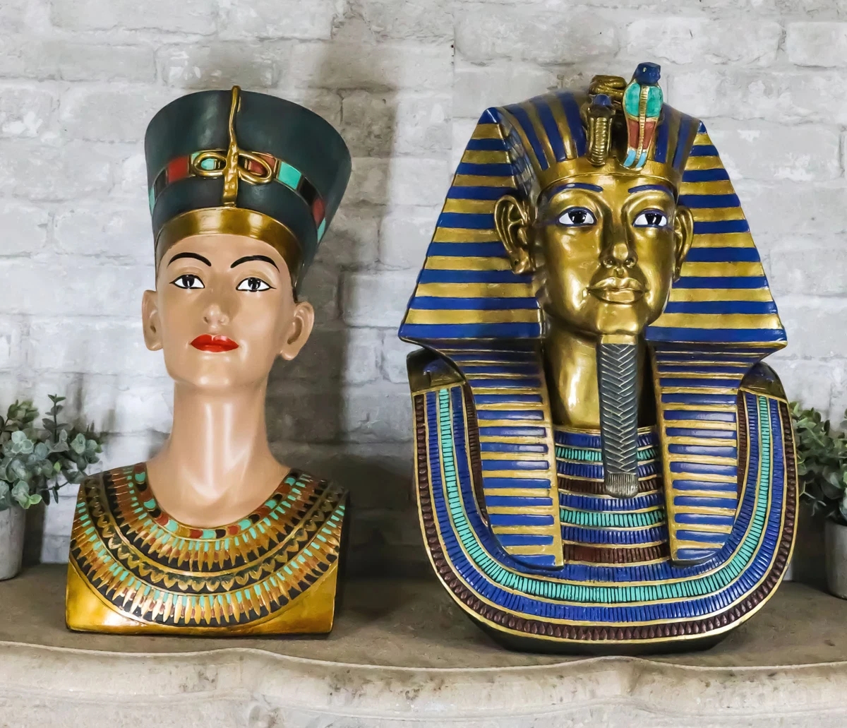 Egyptian King And Queen Art