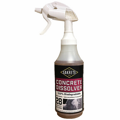 Sakrete 65510207 Concrete/Mortar Dissolver, 28 oz. - Quantity 1 ...