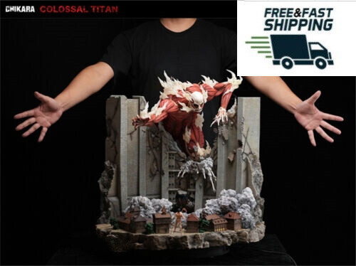 CHIKARA Studio Attack on Titan Colossal Titan Resin Model In Stock ...