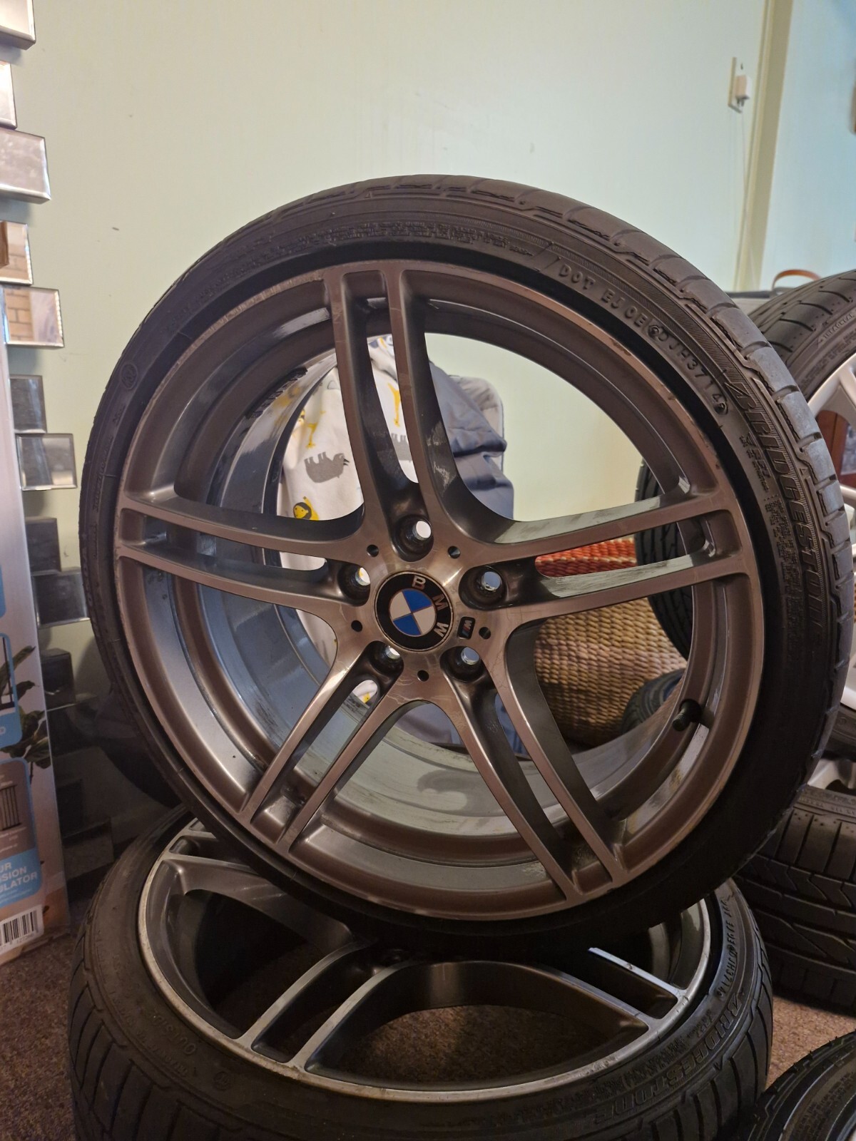 2 x BMW M-Sport rims Type 313 5 x 120 Pos 37 offset. Fit BMW or ...