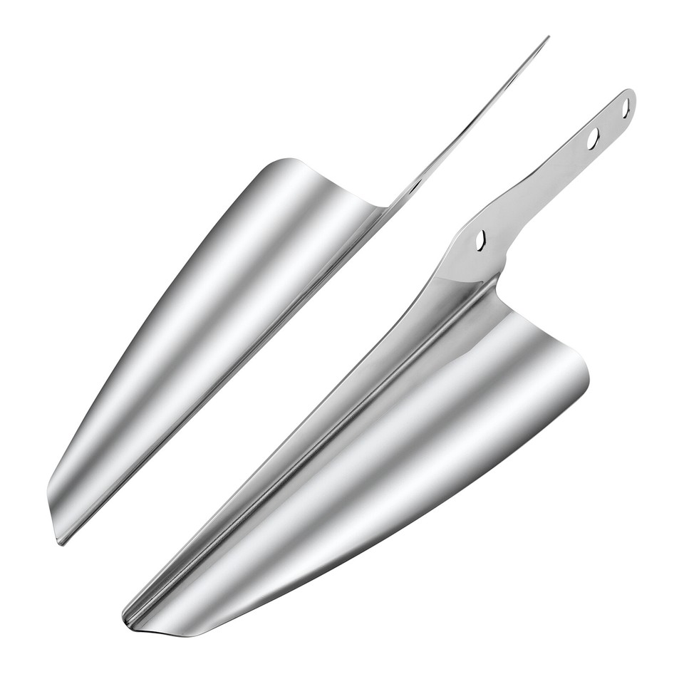 Chrome Front Fork Mount Wind Deflector For Harley Heritage Softail ...