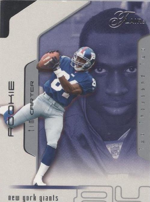 2002 Flair - Rookie Tim Carter #120 /1250 (RC) for sale online | eBay