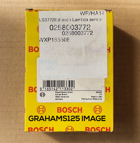 LAMBDA SENSOR PRE CAT FITS ALFA 145, 146, 155 BOSCH 0258003772 | eBay UK