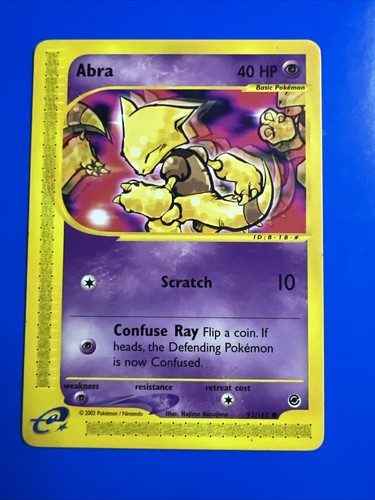 Pokémon TCG Abra Expedition Base Set 93/165 Regular Common | eBay