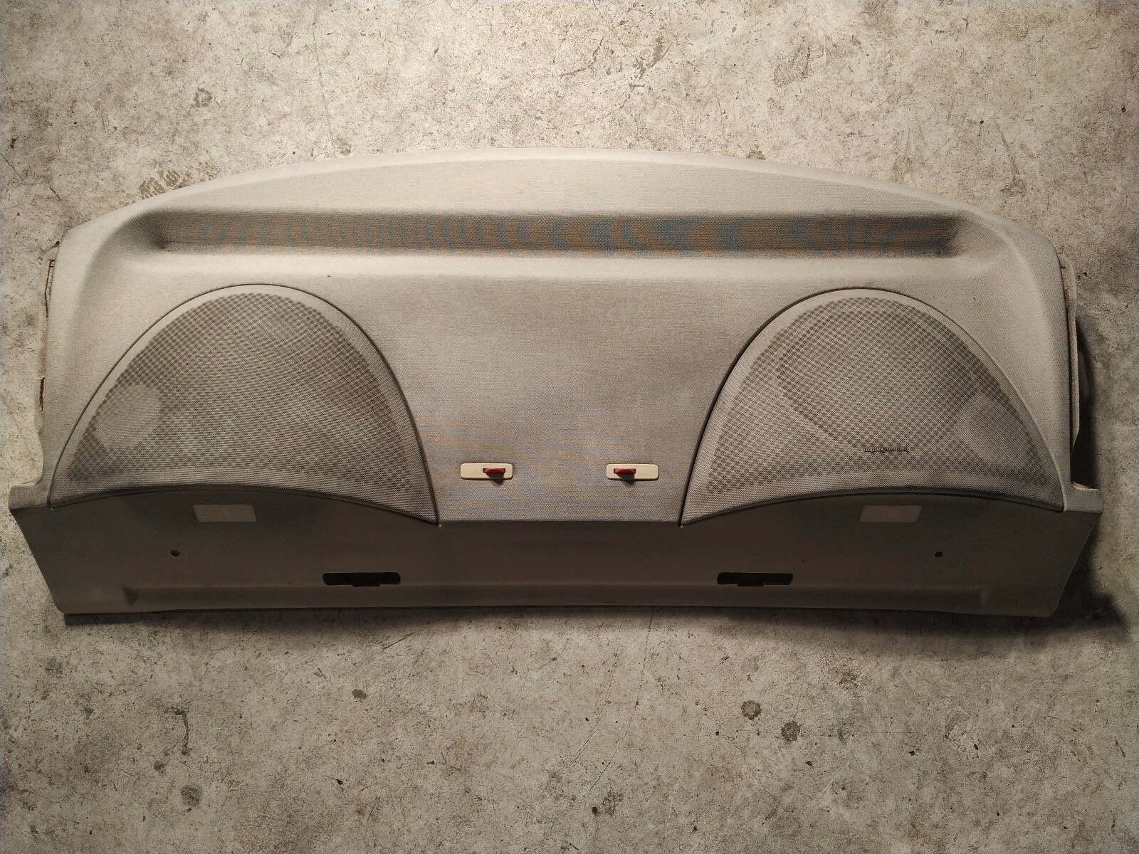 2003-2009 Mercedes W209 CLK CLK350 CLK500 Rear Deck Speaker Panel Shelf ...