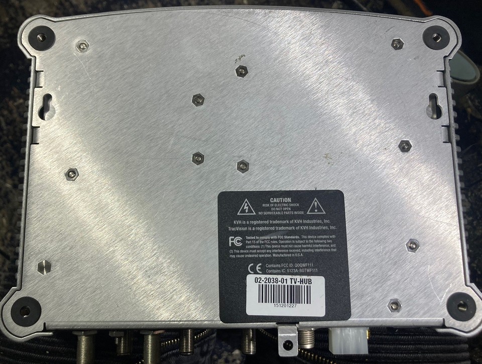 KVH Tracvision TV Series Tracking Antenna #02-2038-01 TV-HUB | eBay