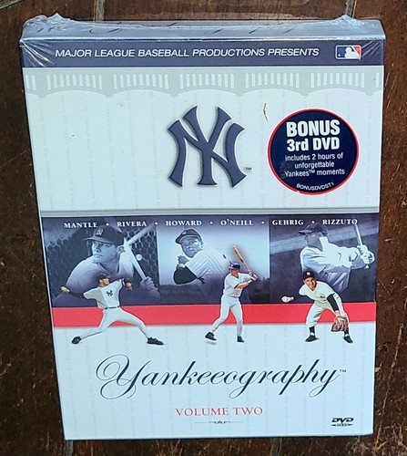 Yankeeography Vol. 2 (3-DVD, 2004, Major League Baseball Productions ...