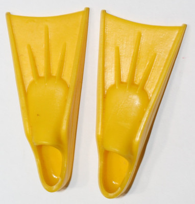 *VINTAGE KEN DOLL 1970 SHORE LINES #1435 VINYL SWIM FINS--JAPAN | eBay