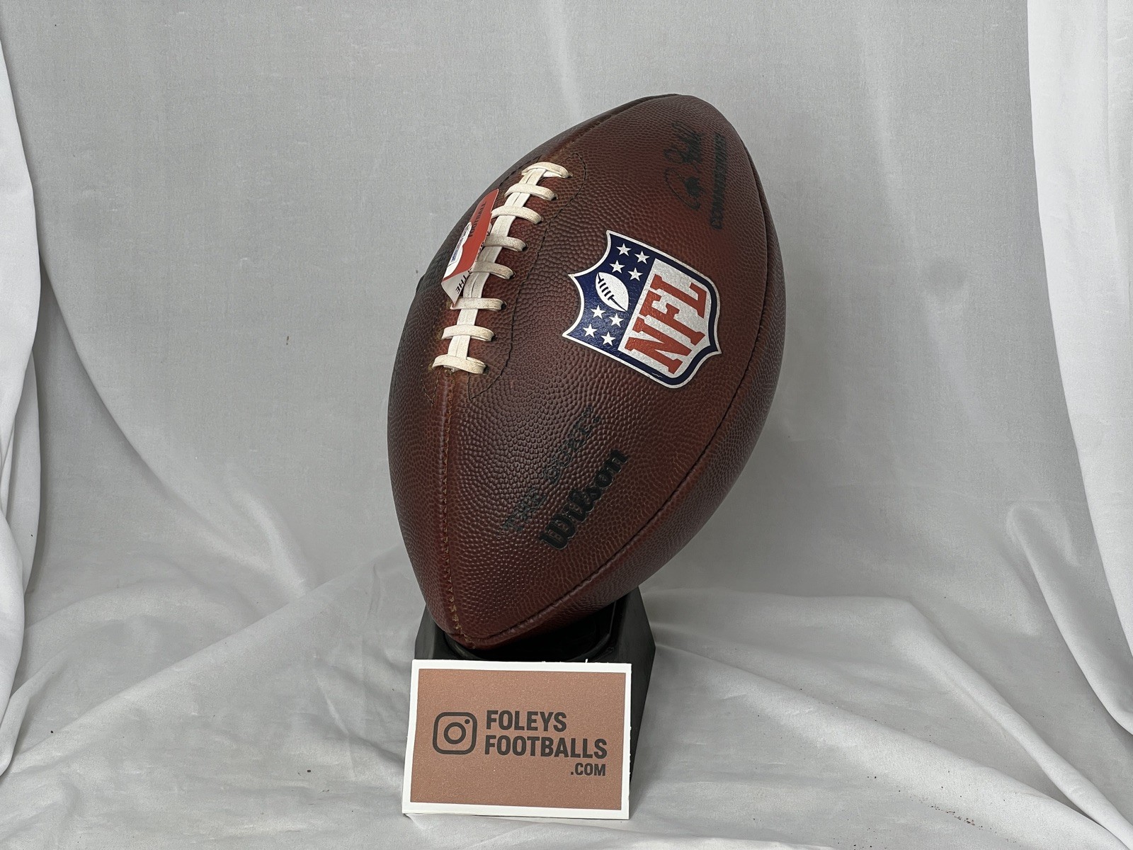 NFL "The Duke" Wilson Football - Game Ball - Game Prepped & Conditioned ...