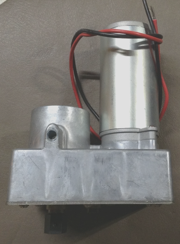 LIPPERT LCI 1817941 POWER TONGUE JACK MOTOR 12V WITH GEARBOX RV CAMPER ...