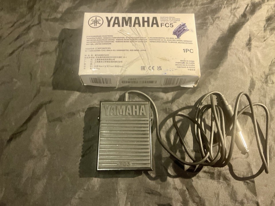 *NICE* Yamaha FC5 Foot Sustain Pedal/Switch -Electronic Keyboard-MIB | eBay