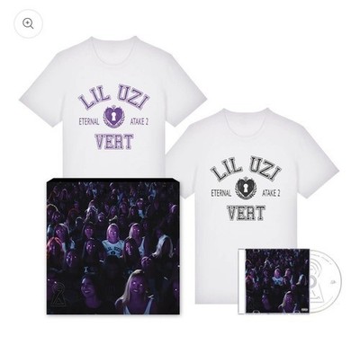 Lil Uzi Vert- Eternal Atake 2 CD Box Set with two XXL T‑shirts (2XL ...