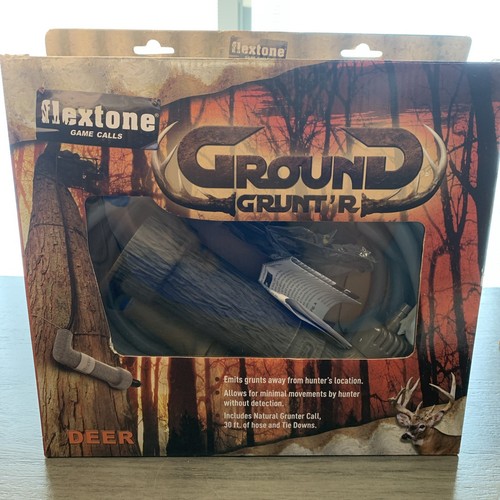 Flextone Ground Grunte’r Tree Stand Deer Game Caller Open Box | eBay
