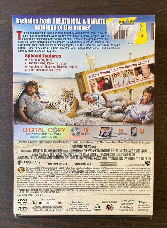 The Hangover - 2 Disc Special Edition (2009) NEW! STILL SEALED!! | eBay UK