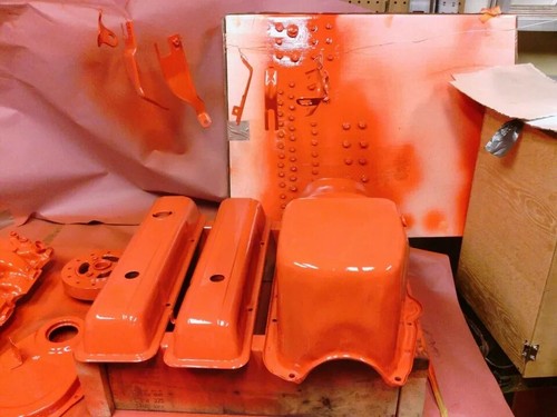 Orange Coating Engine Enamel Coating High Temp Caliper Brake Drums ...