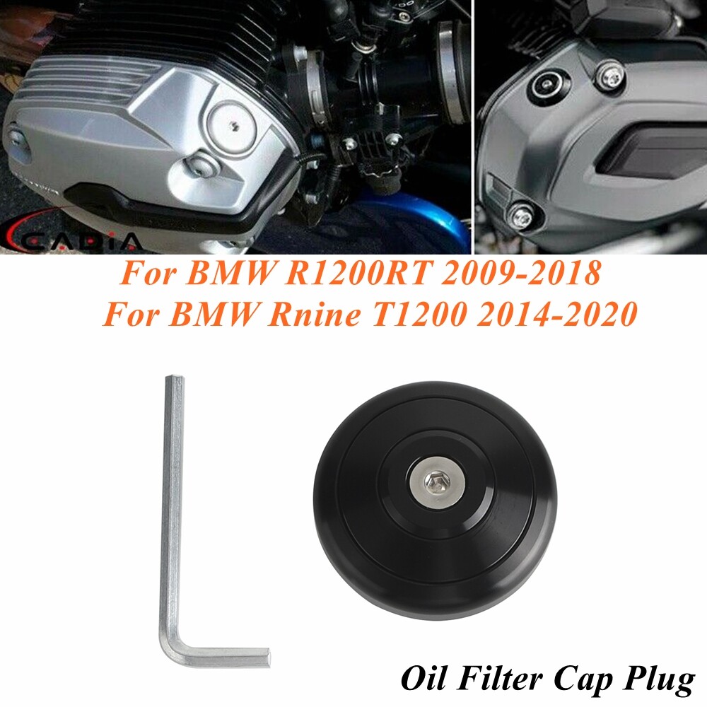 1 Pcs Oil Filter Cap Plug Cover For BMW R1200RT 2009-2018 Rnine T1200 ...