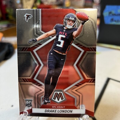 Drake London 2022 Mosaic Rookie Card NFL Debut RC Atlanta Falcons C9 | eBay