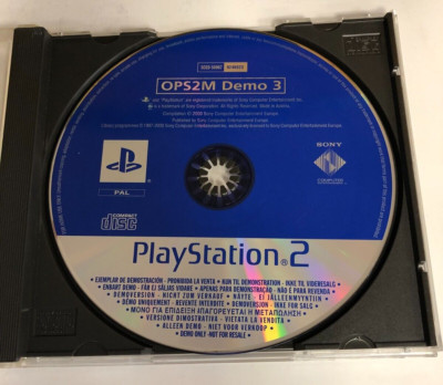 CD demo PlayStation 2 OPS2M Demo 3 | eBay