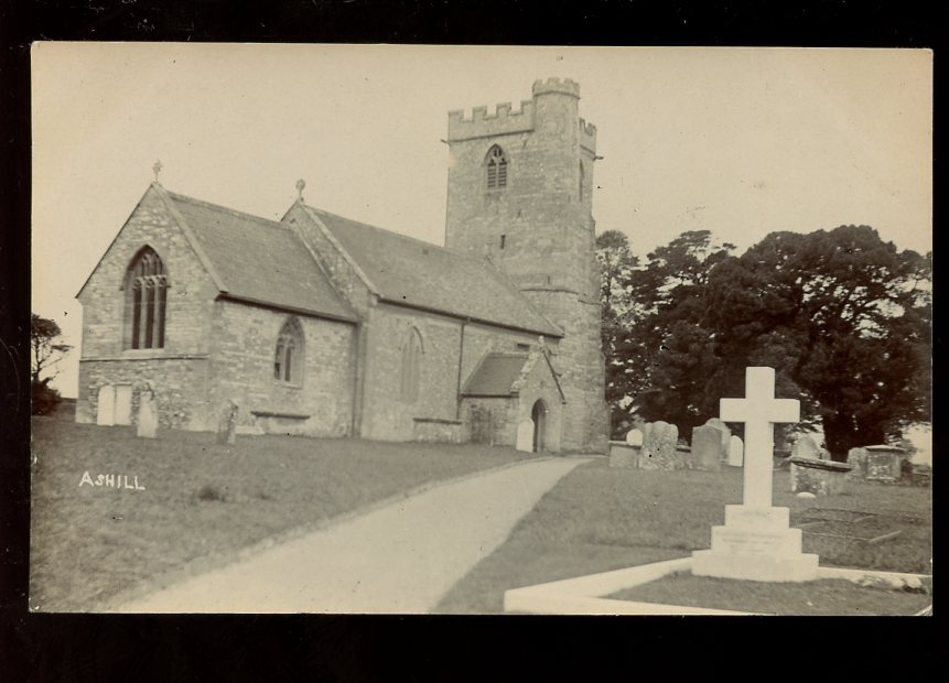 Somerset ASHILL Church early RP PPC | eBay UK