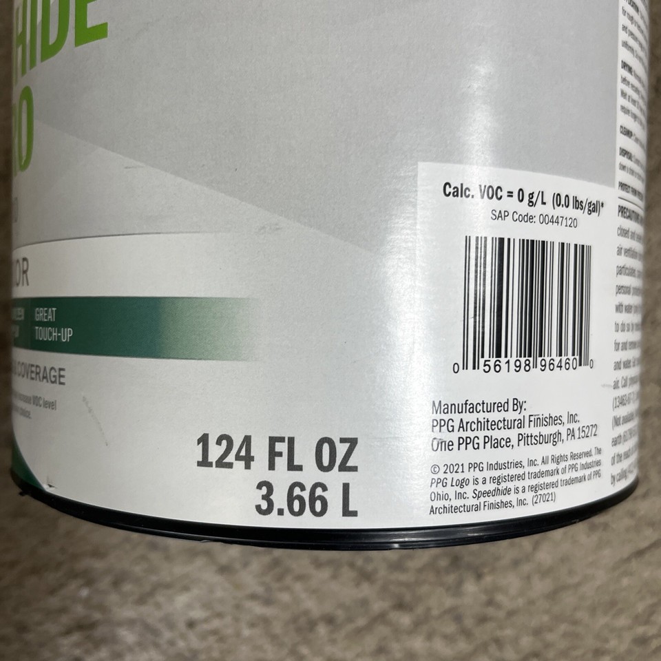 PPG PAINTS SPEEDHIDE ZERO 6-5110/01 (2PK) | eBay