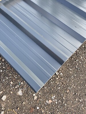 Anthracite Grey Roofing Sheet Box Profile Cladding 10ft | eBay UK