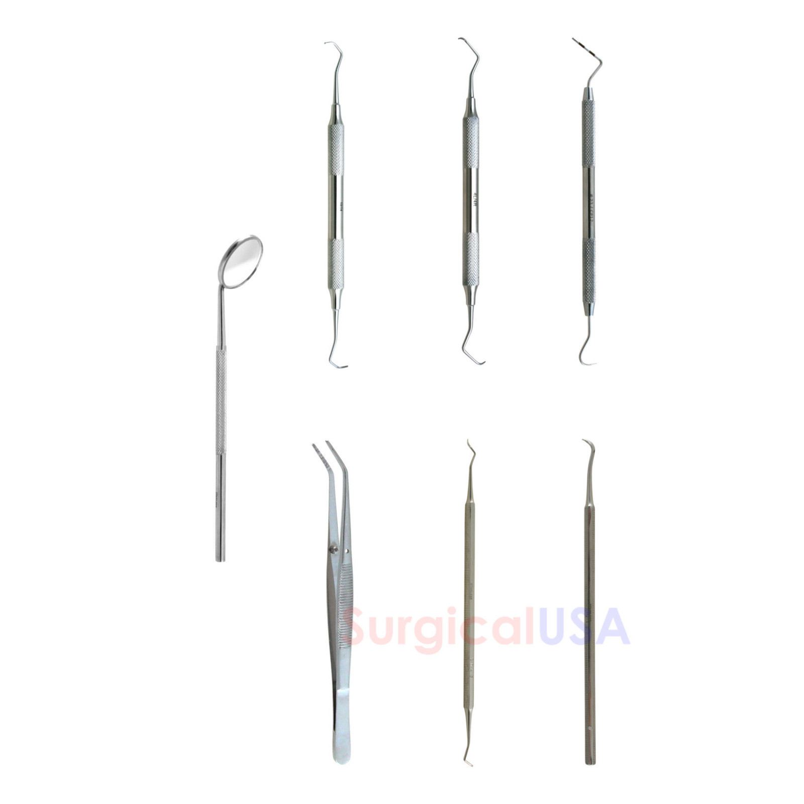 Pedodontics Kit of 8 Dental Instruments NEW Scalers Curettes | eBay