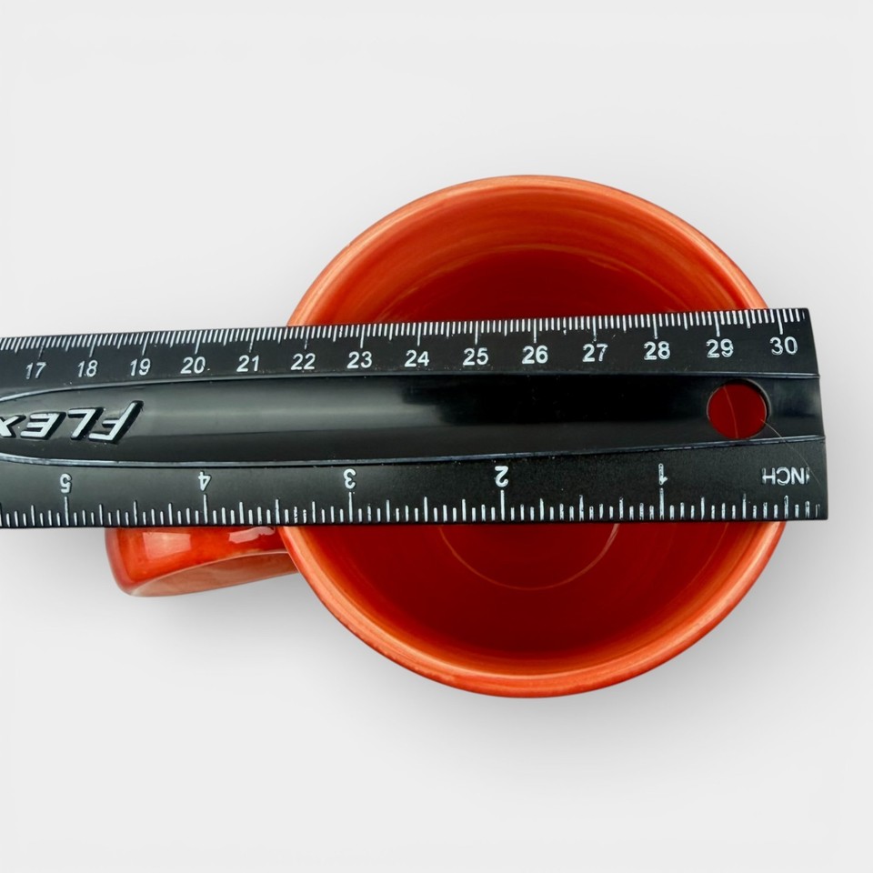 Citrus Grove Orange Ceramic Coffee Tea Mug Brush Stroke Hand Painted ...