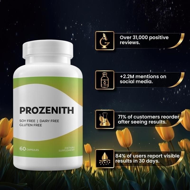 3-Pack Prozenith Pro Capsules, ProzenithPro Supports Weight Loss - 180 ...
