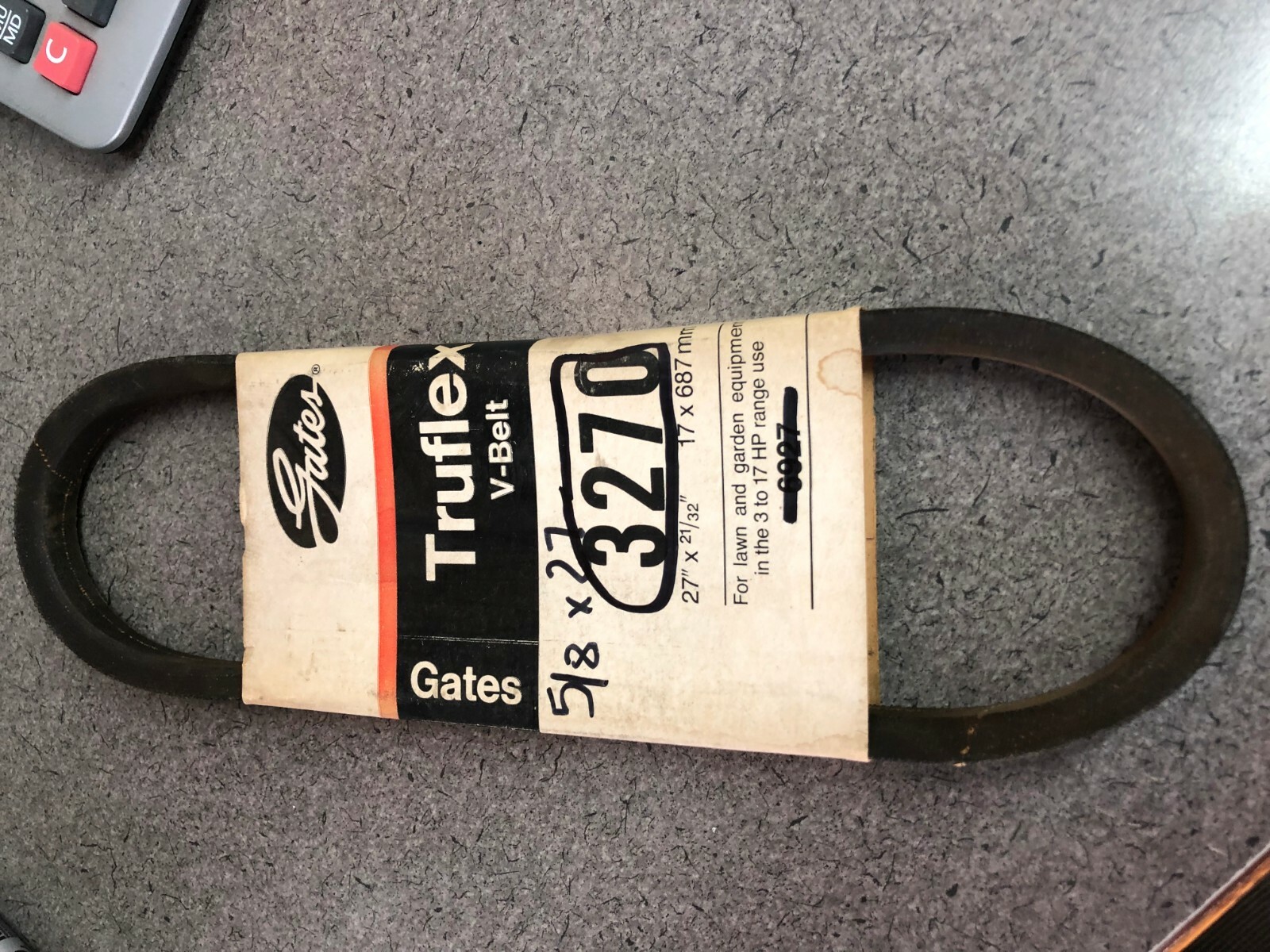 BELT PART NUMBER 3270 | eBay