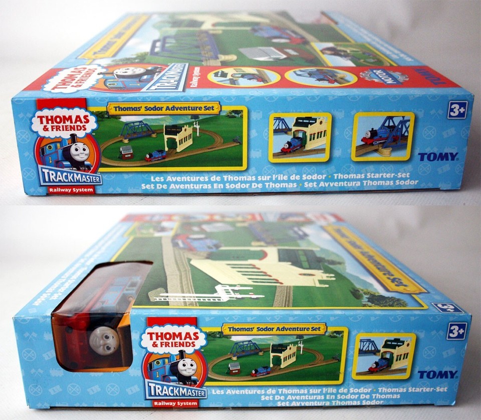 THOMAS & FRIENDS TRACKMASTER THOMAS' SODOR ADVENTURE PLAYSET TOMY HIT ...