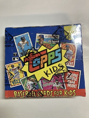 Bbce Sealed 1992 Topps baseball cards for kids unopened box 48 Packs | eBay