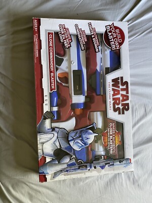 Star Wars The Clone Wars 2009 Clone Commander Blaster | eBay