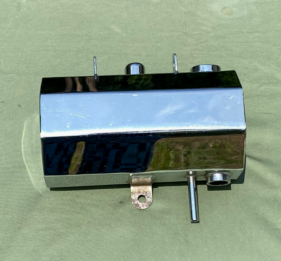 Santee Triumph Chopper Hexagon Oil Tank Bag BSA British Ridgid Frame ...