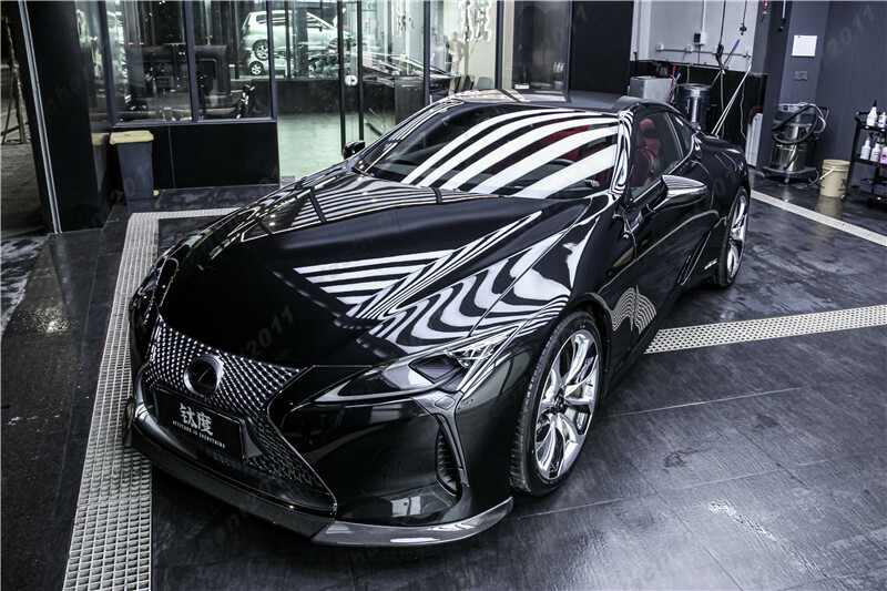 Carbon Splitter Kit For 17-21 Lexus LC500 LC500H VRS-V-LC-Style Front ...
