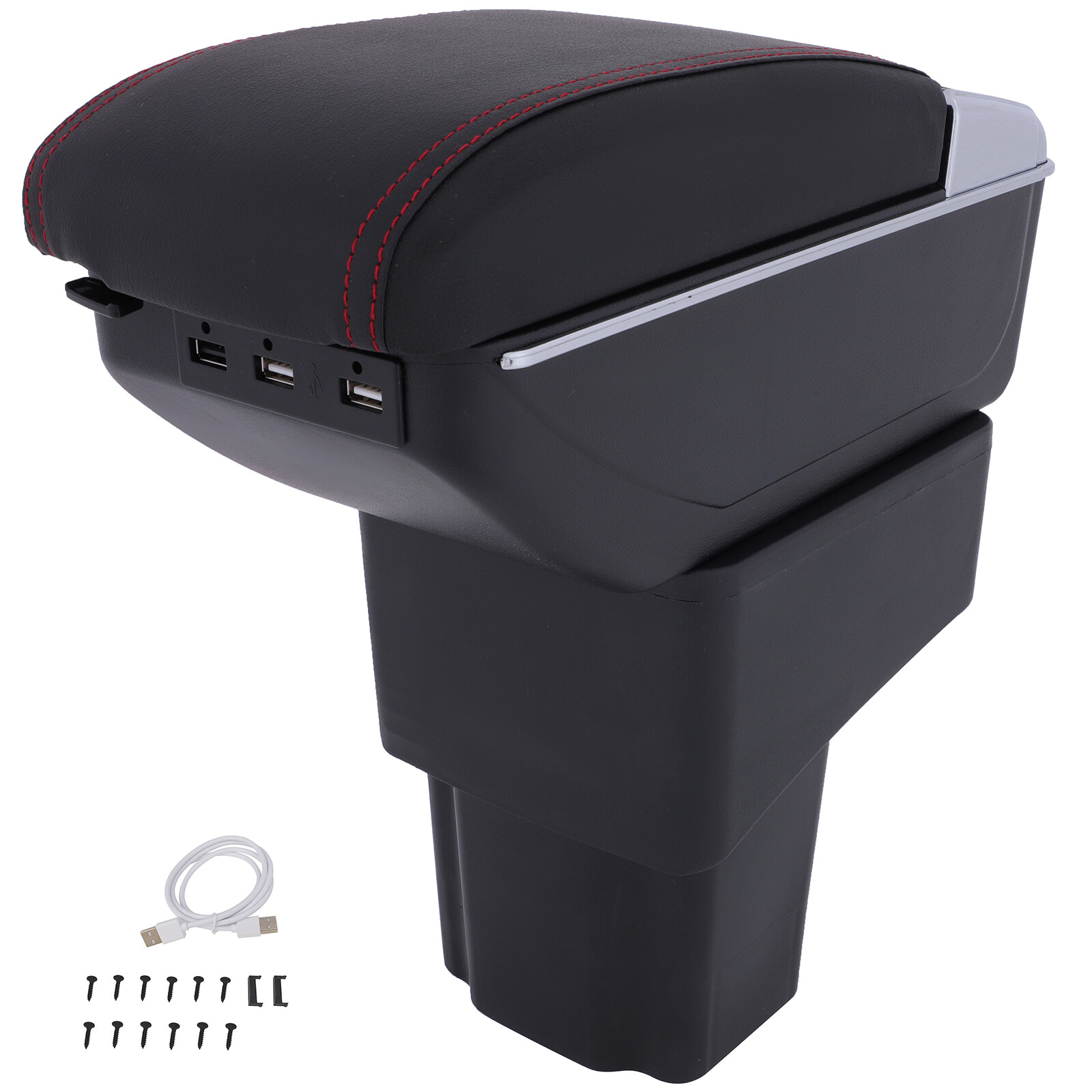 For Nissan For Juke 2010-2015 Center Console Container Armrest Storage ...