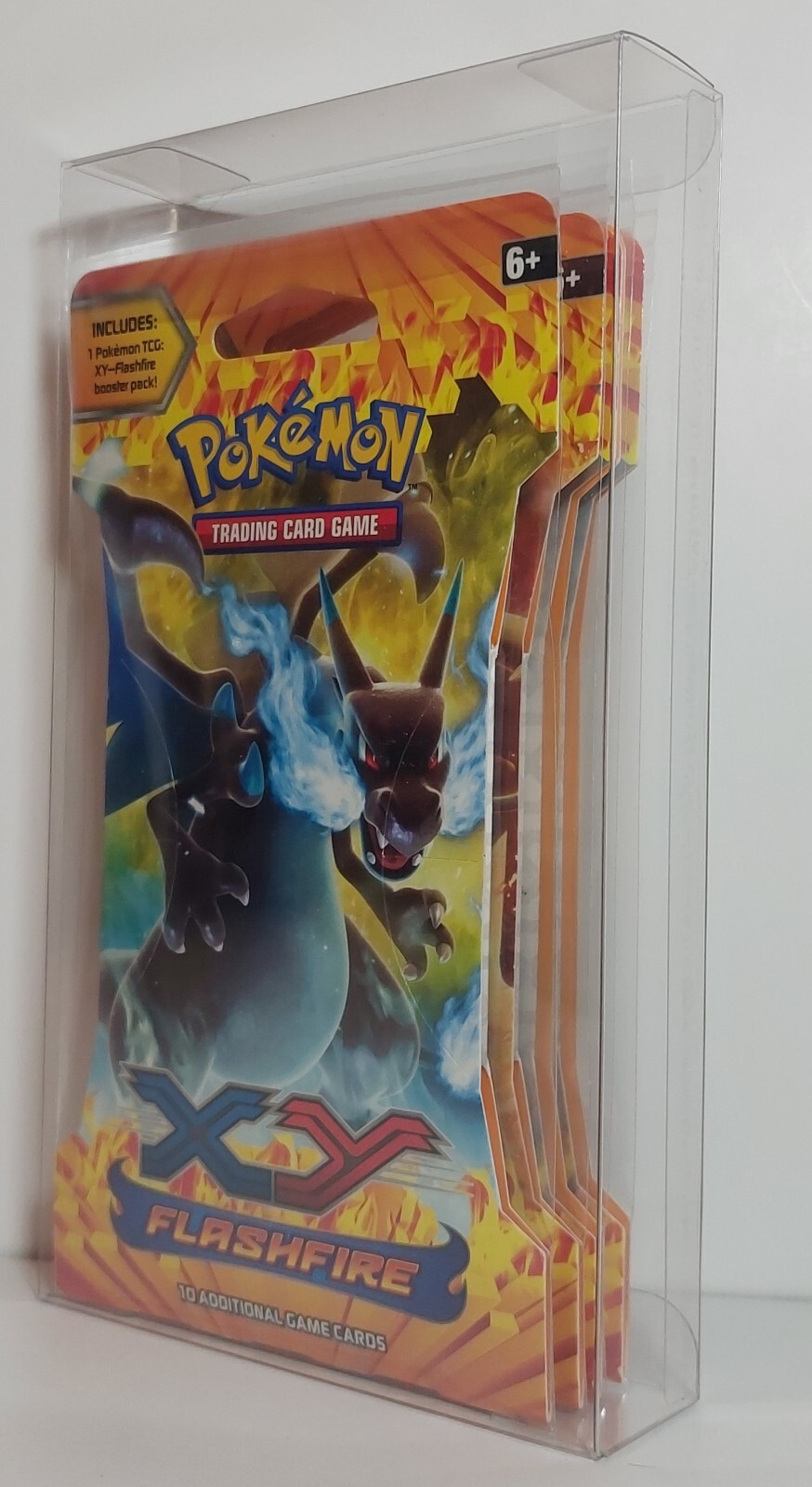 10X Pokemon Sleeved Booster Pack Protective case - Blister Pack | eBay