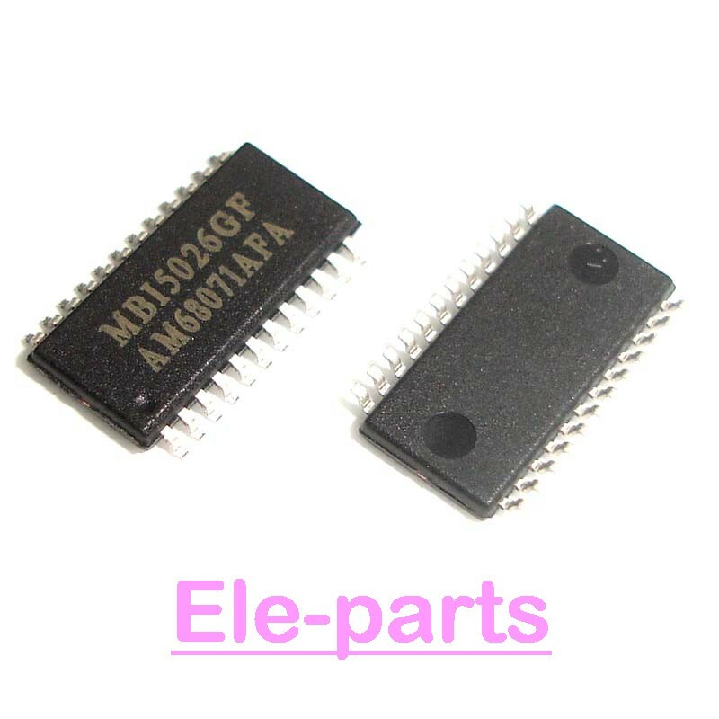 10 PCS MBI5026GF SSOP-24 MBI5026 SMD Current LED Driver Integrated ...