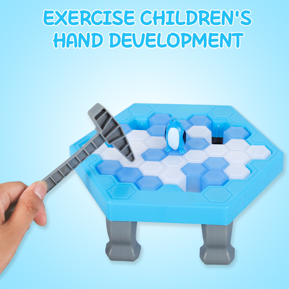 Ice Breaker Game Save Penguin On Ice Kids Puzzle Game Break Ice Family ...