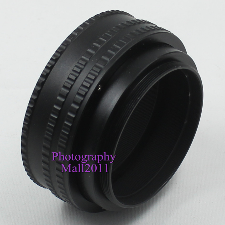 M58 to M58 Focusing Adjustable 17mm-31mm Adapter Macro Extension Tube ...