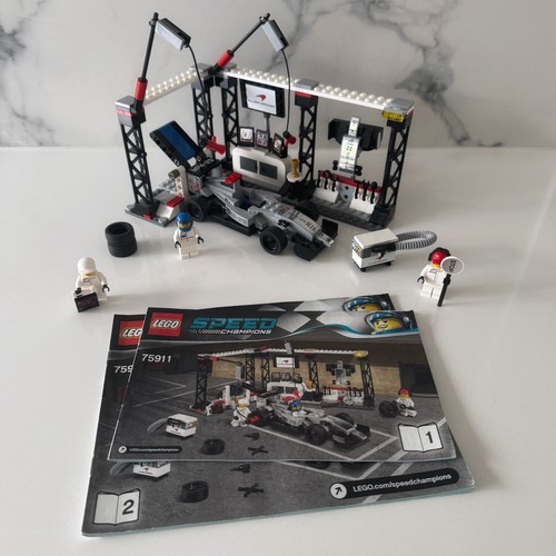 LEGO SPEED CHAMPIONS | 75911 McLaren Mercedes Pit Stop | eBay