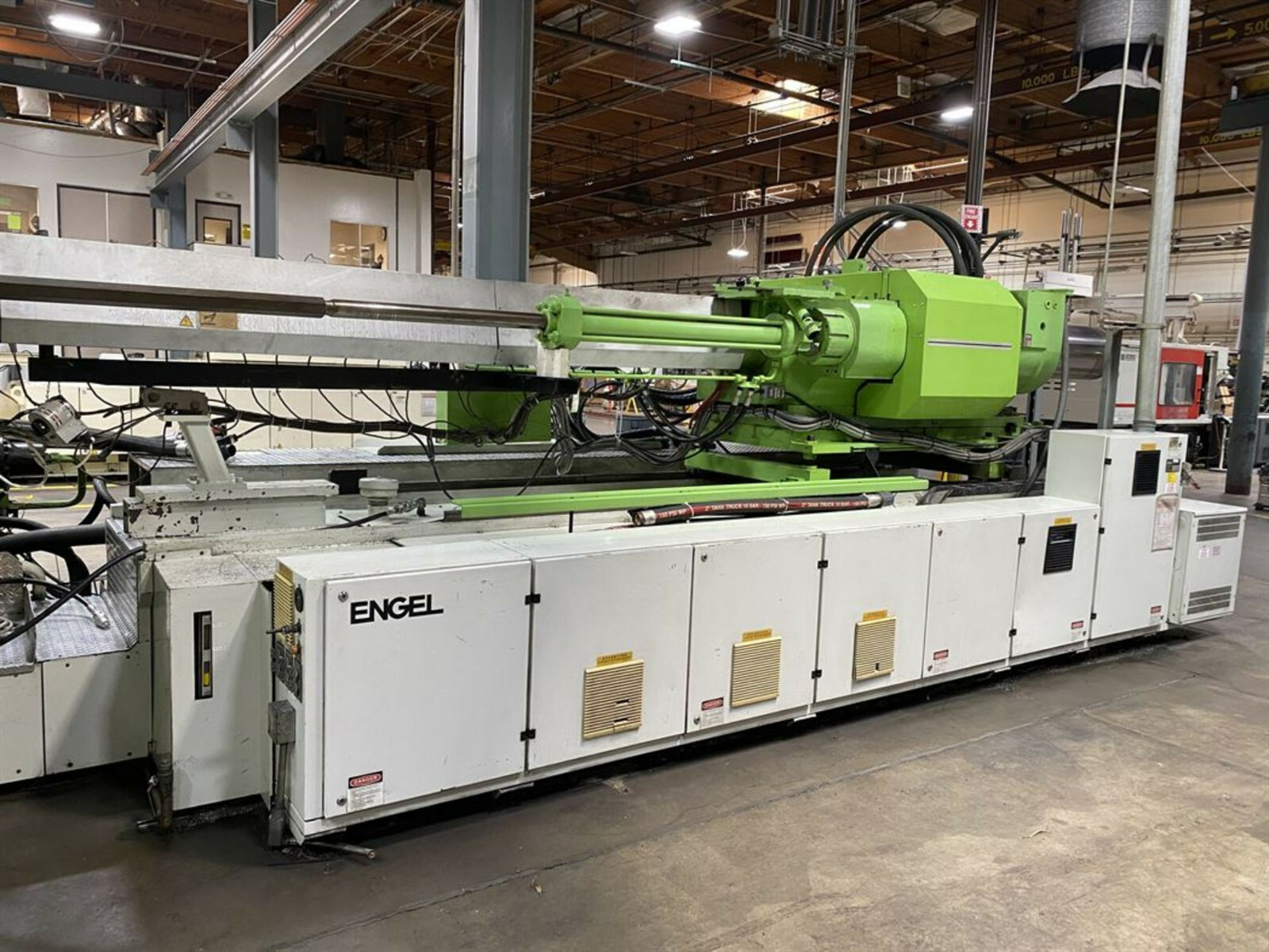 1999 1650 ton Engel Duo Injection Molding Machine, Model 16050/1650DU ...