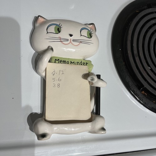 Vintage 50's Holt Howard Cozy Kitten Memo Minder | eBay
