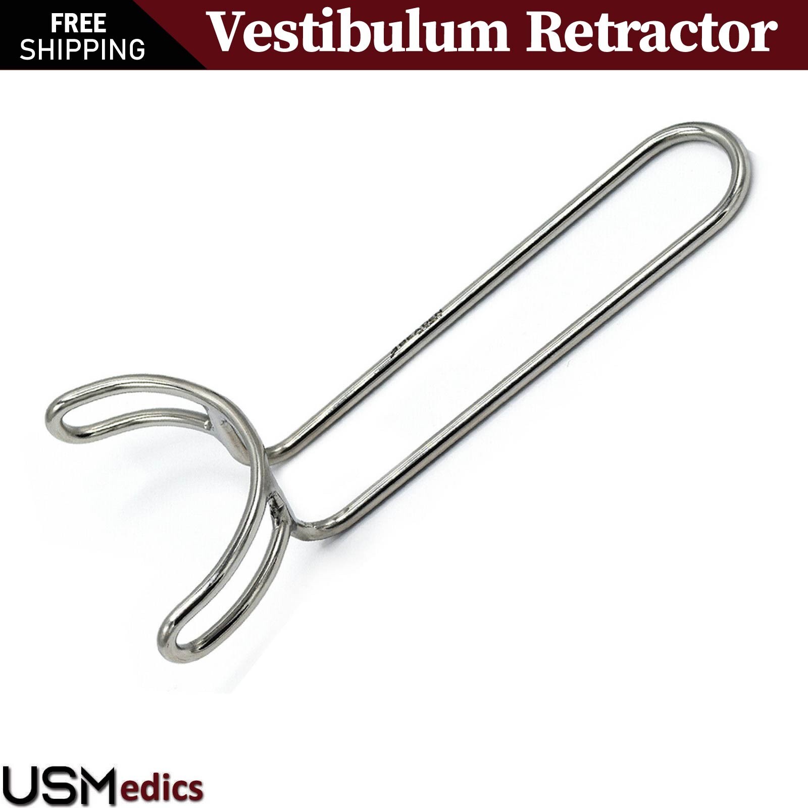 Dental Mouth Opener Surgical Vestibulum Lip & Cheek Retractor 6.5" Lab ...