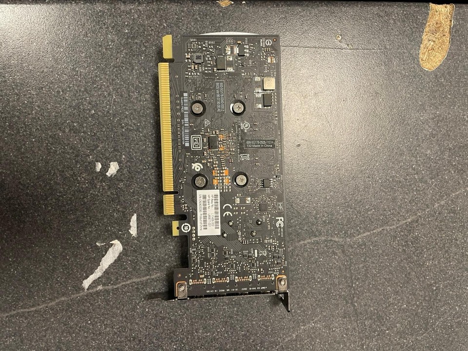 Nvidia QUADRO P620 PCI Express 2GB GDDR5 Graphics Card 4x Mini DPort ...