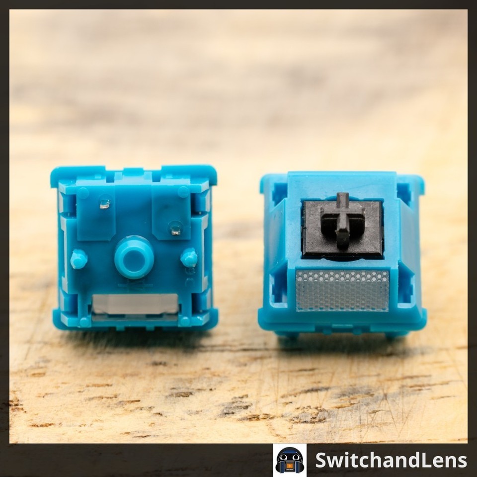 Hand Lubed Haimu Midnight Blue 45p,70p Linear Switches | eBay