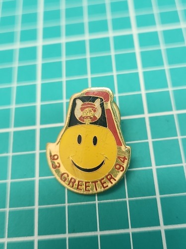 Vtg Freemason Masonic Shriner MOVPER 1994 Greeter Gold Tone Lapel Pin ...