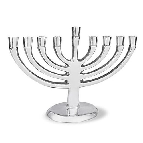 Zion Judaica Stylish Elegant Menorah Elegant Candle Minorah for ...